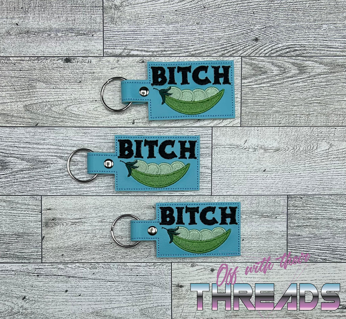 DIGITAL DOWNLOAD Mature Bish Please Peas Snap Tab Key Chain – Off With ...