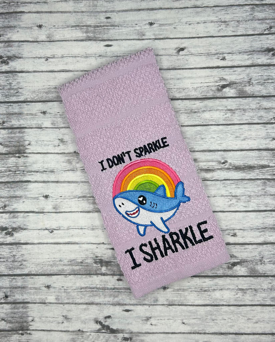 DIGITAL DOWNLOAD Sharkle Shark Rainbow 4 SIZES INCLUDED – Off With ...