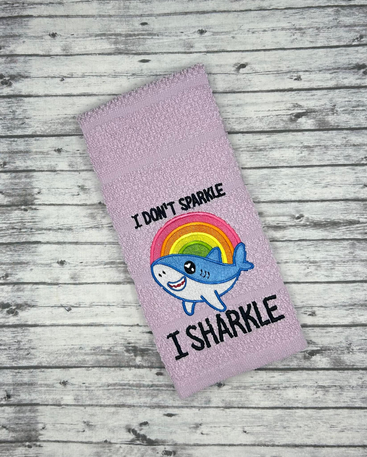 DIGITAL DOWNLOAD Sharkle Shark Rainbow 4 SIZES INCLUDED – Off With ...