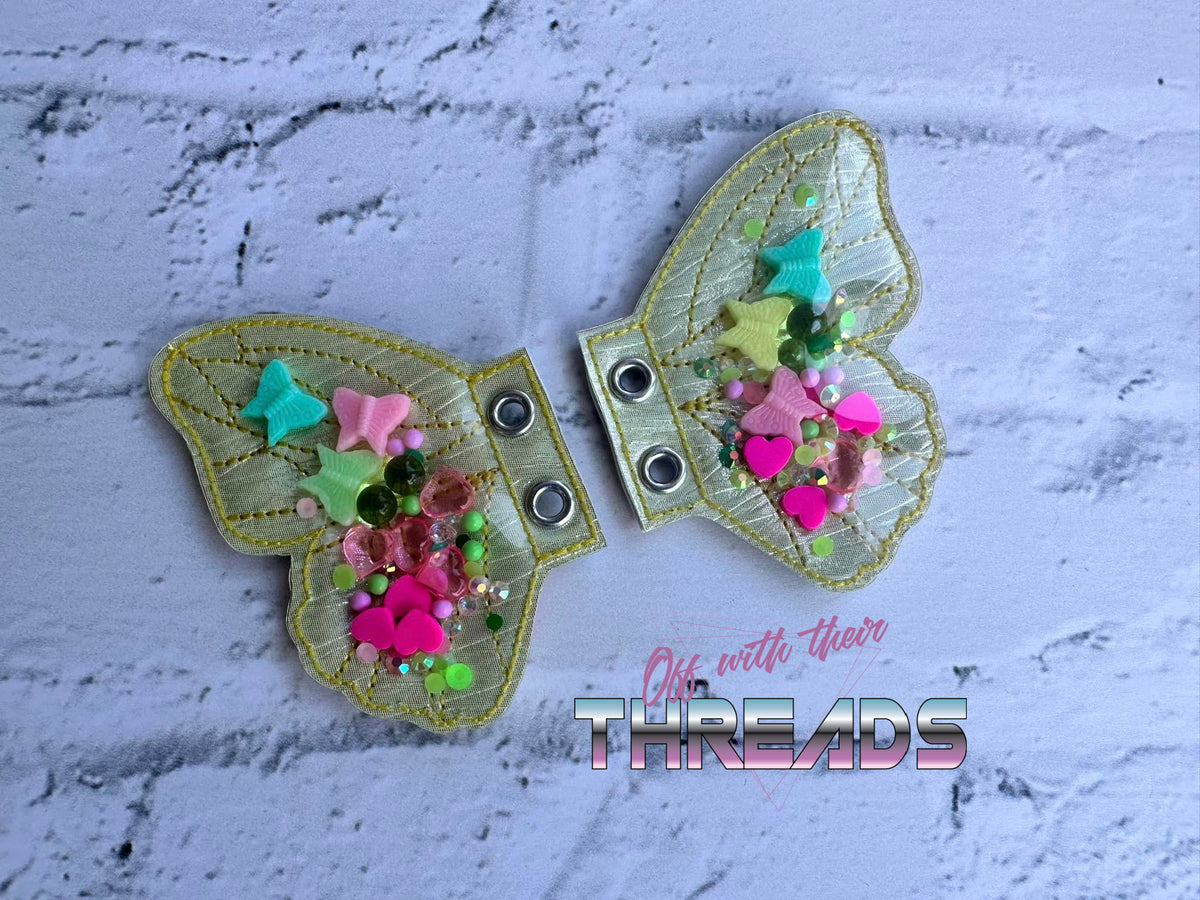 DIGITAL DOWNLOAD 3D Shaker Butterfly Wings For Clear Vinyl 8 SIZES INC ...