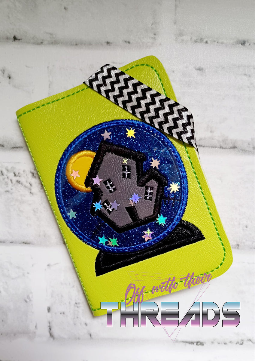 DIGITAL DOWNLOAD 5x7 Applique Shaker Haunted House Mini Comp Book Cove ...