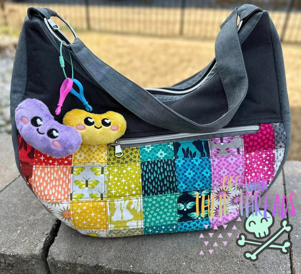 DIGITAL DOWNLOAD Happy Jelly Bean Squishy Set Stuffie 4 SIZES INCLUDED ...