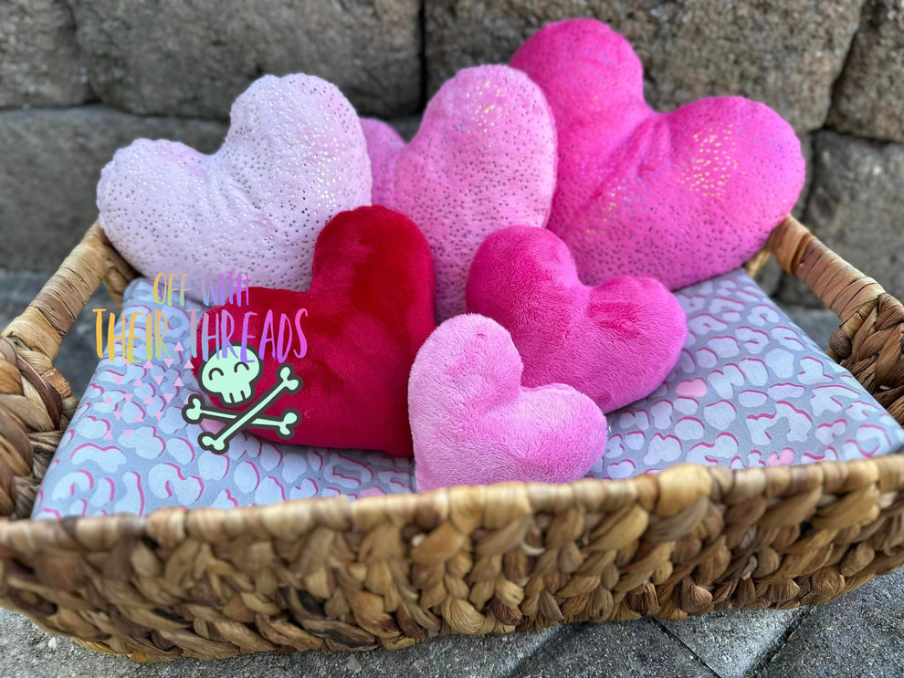 DIGITAL DOWNLOAD Heart Squishy Set Stuffie 8 SIZES INCLUDED – Off With ...