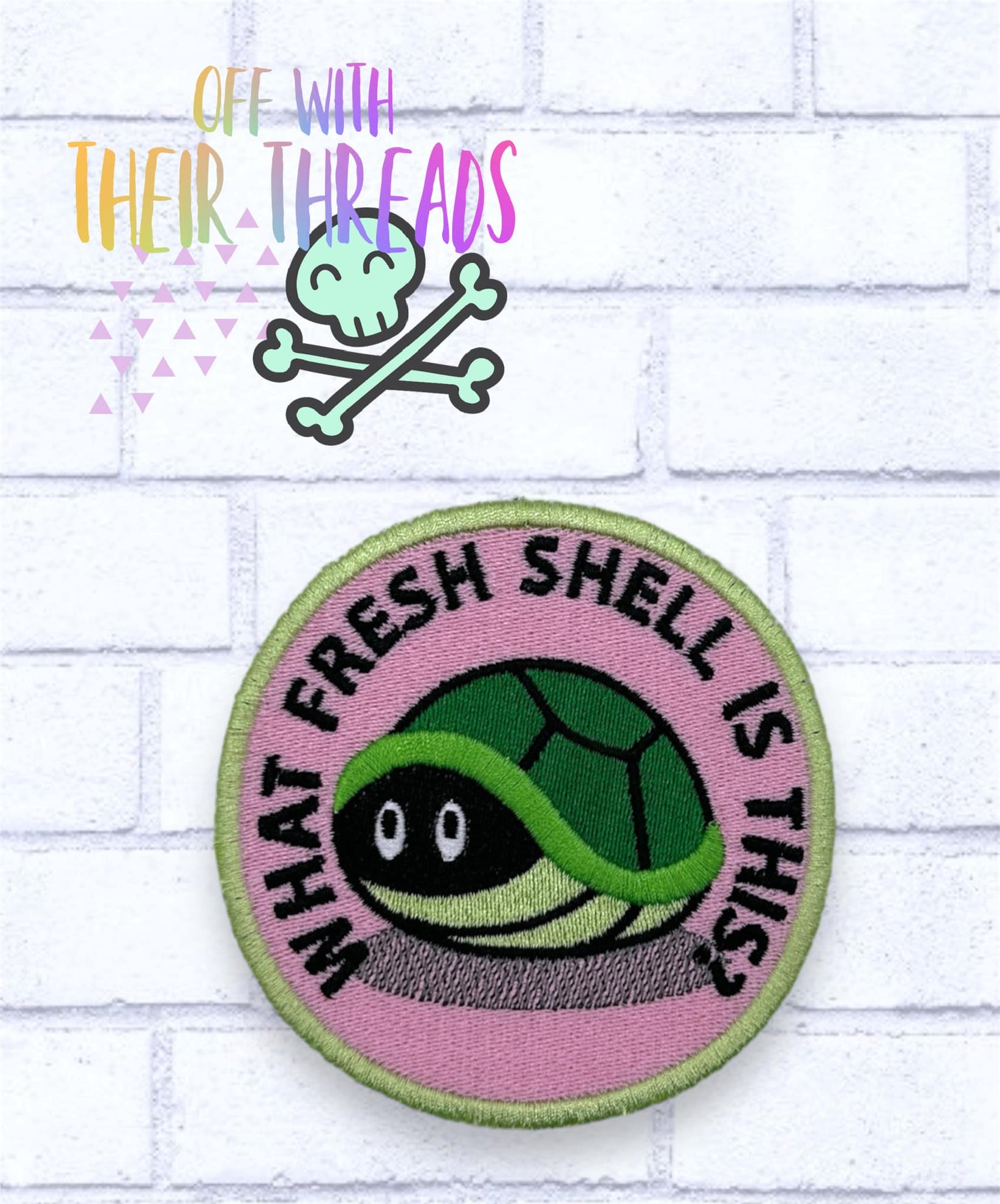 DIGITAL DOWNLOAD What Fresh Shell Is This? Patch 3 SIZES INCLUDED – Off ...