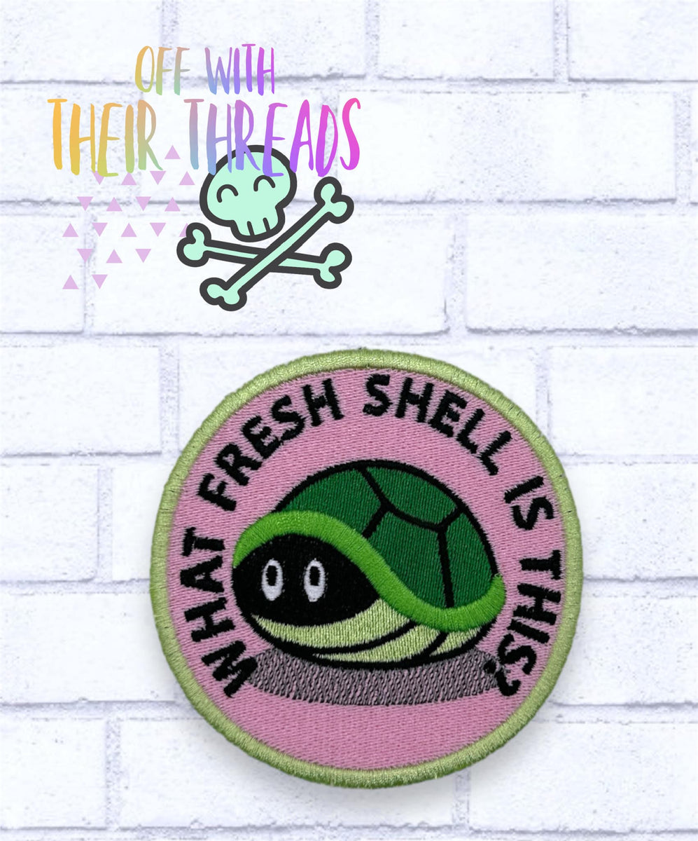 DIGITAL DOWNLOAD What Fresh Shell Is This? Patch 3 SIZES INCLUDED – Off ...
