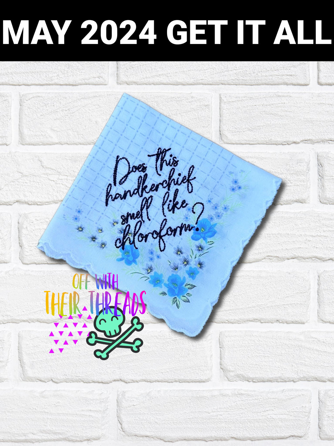 Embroidery Designs – Off With Their Threads