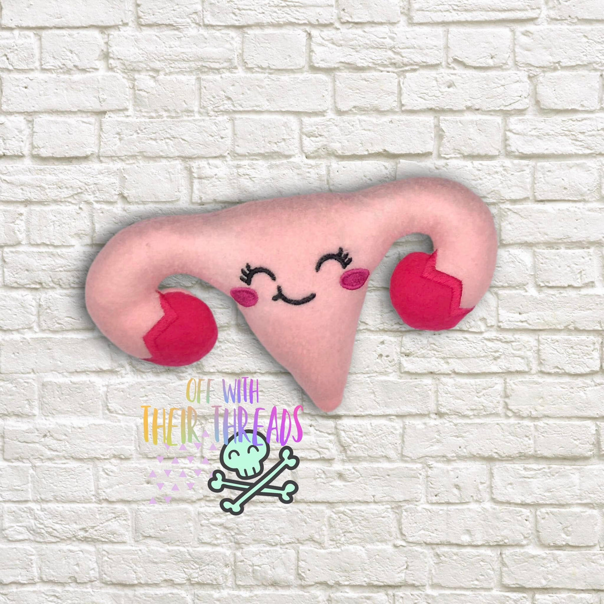 DIGITAL DOWNLOAD Applique Cuterus Plush Set Uterus 6 SIZES INCLUDED ...