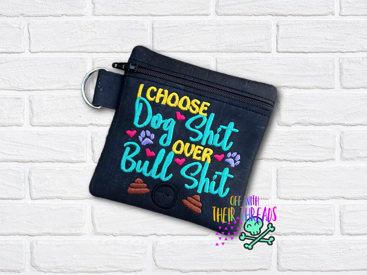 DIGITAL DOWNLOAD 5x5 Dog Shit Instead Of Bullshit Poo Bag Holder – Off ...