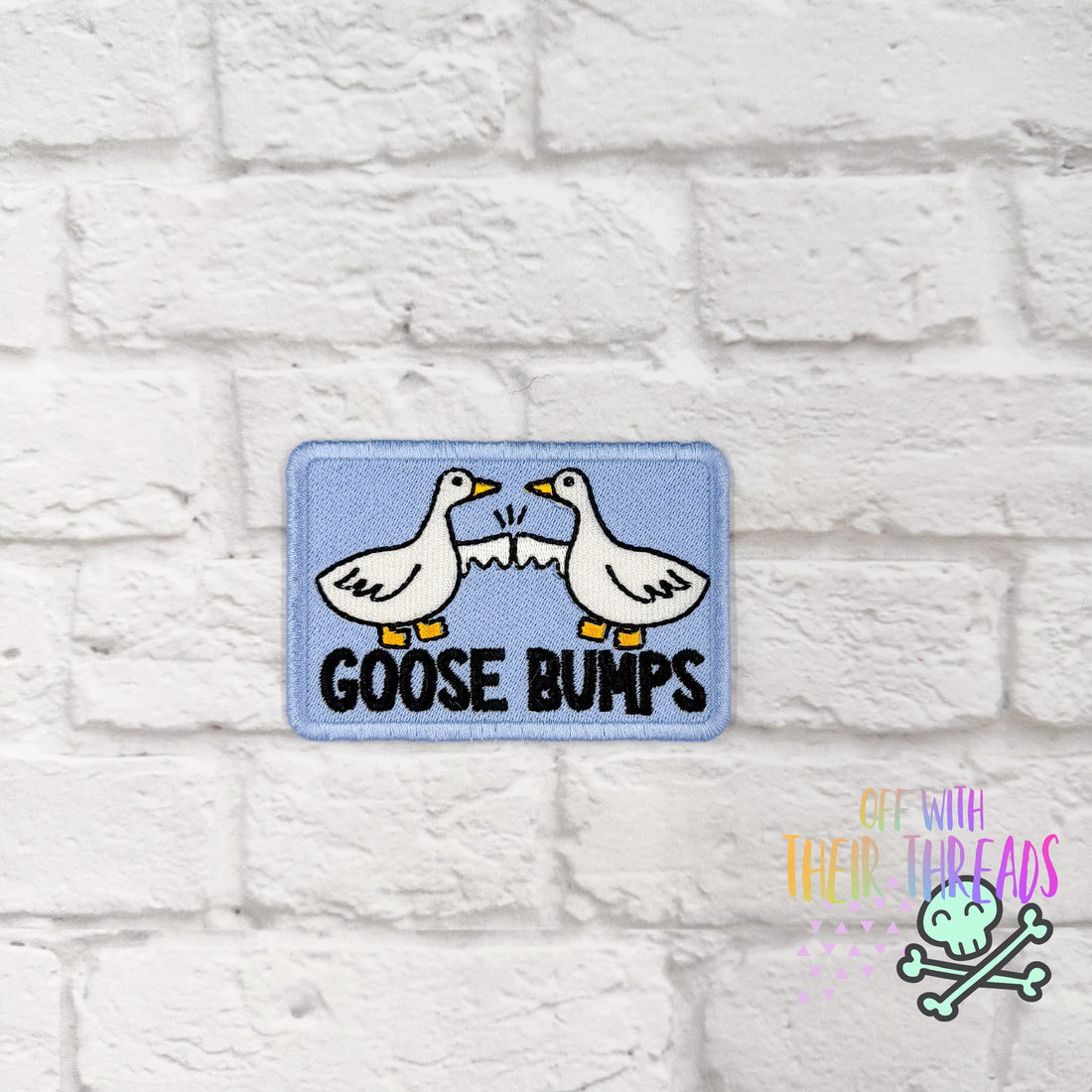 DIGITAL DOWNLOAD Goose Bumps Patch 3 SIZES INCLUDED – Off With Their ...