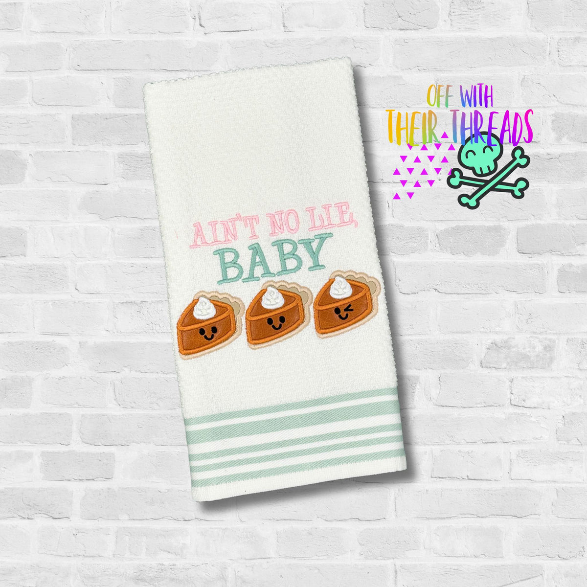 DIGITAL DOWNLOAD Applique Baby Pie Pie Pie 3 SIZES INCLUDED – Off With ...