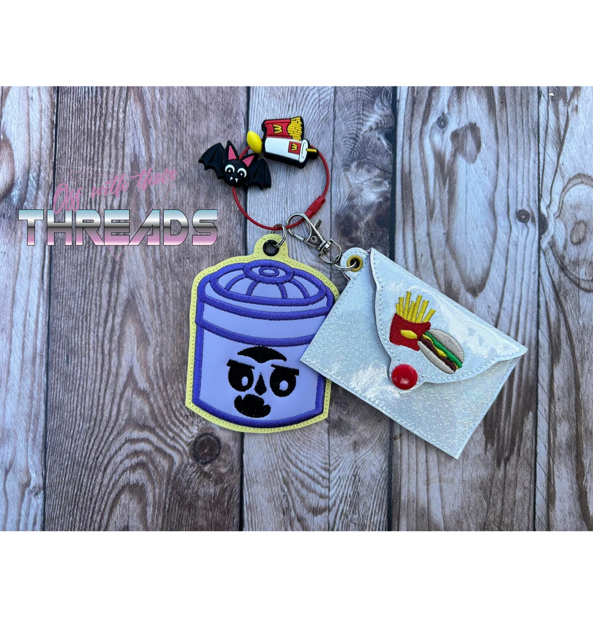 DIGITAL DOWNLOAD Fast Food Burger and Fries Gift Card Snap Holder – Off ...