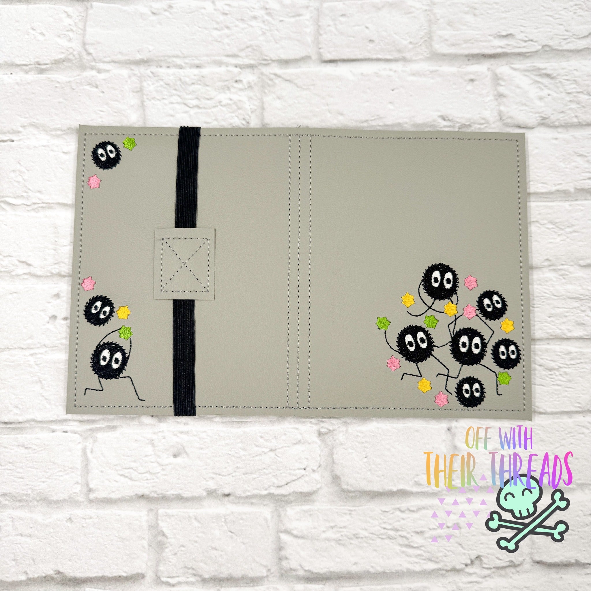 DIGITAL DOWNLOAD Soot Sprite A6 Notebook Cover – Off With Their Threads