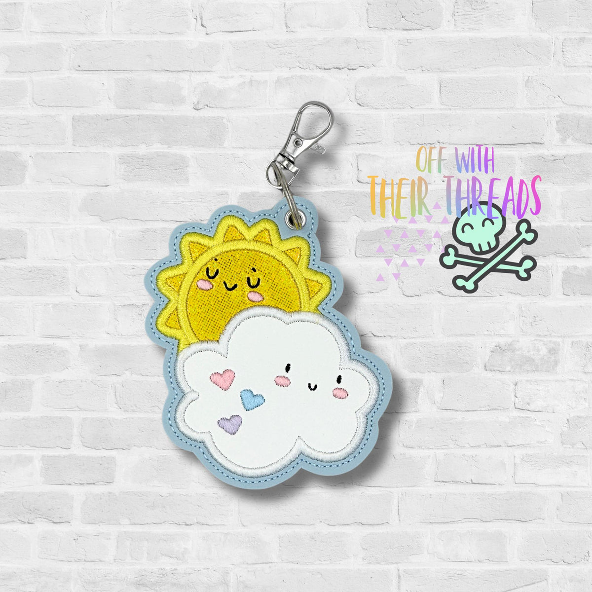 DIGITAL DOWNLOAD Applique Sunshine Bag Tag Bookmark Ornament MARCH 202 ...