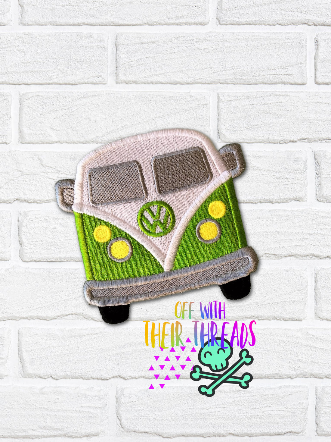 DIGITAL DOWNLOAD Vintage Bus Patch 3 SIZES INCLUDED – Off With Their ...