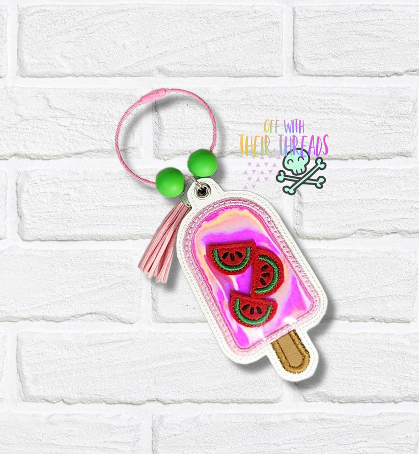 DIGITAL DOWNLOAD Applique Popsicle Shaker Bag Tag and Feltie Set APRIL ...