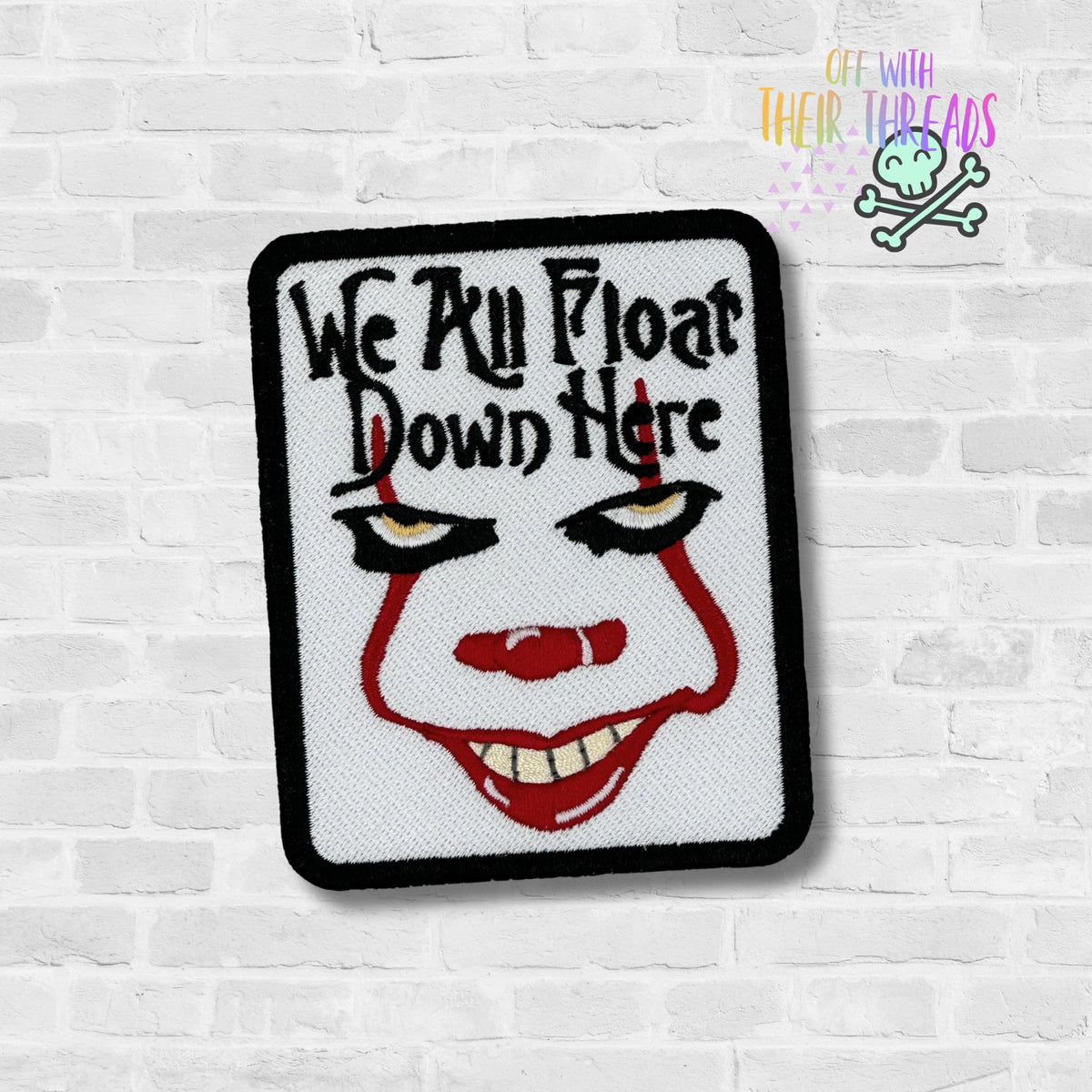 DIGITAL DOWNLOAD We All Float Patch 3 SIZES INCLUDED FEBRUARY 2024 SPO ...