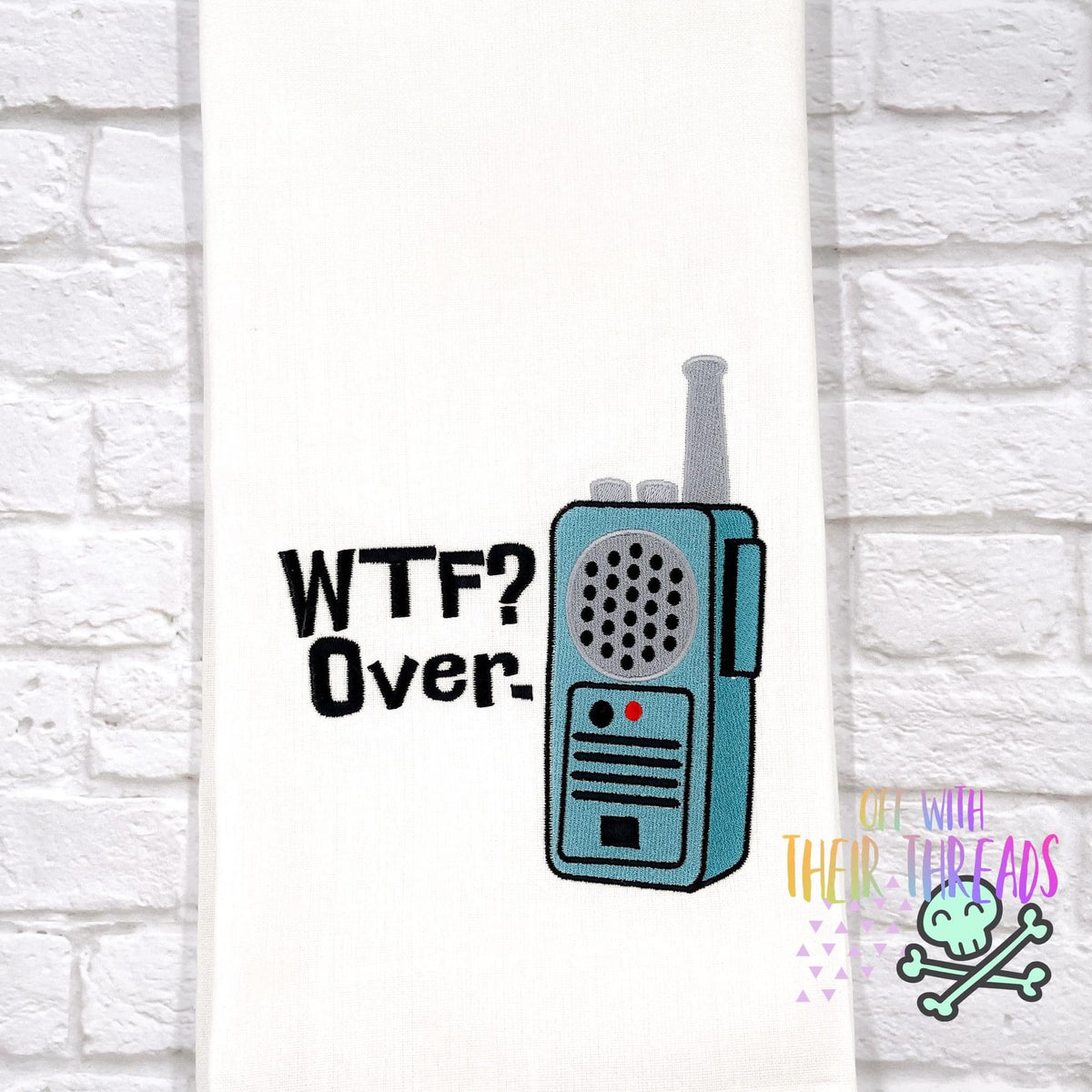 DIGITAL DOWNLOAD WTF? Over. Walkie Talkie 4 SIZES INCLUDED – Off With ...