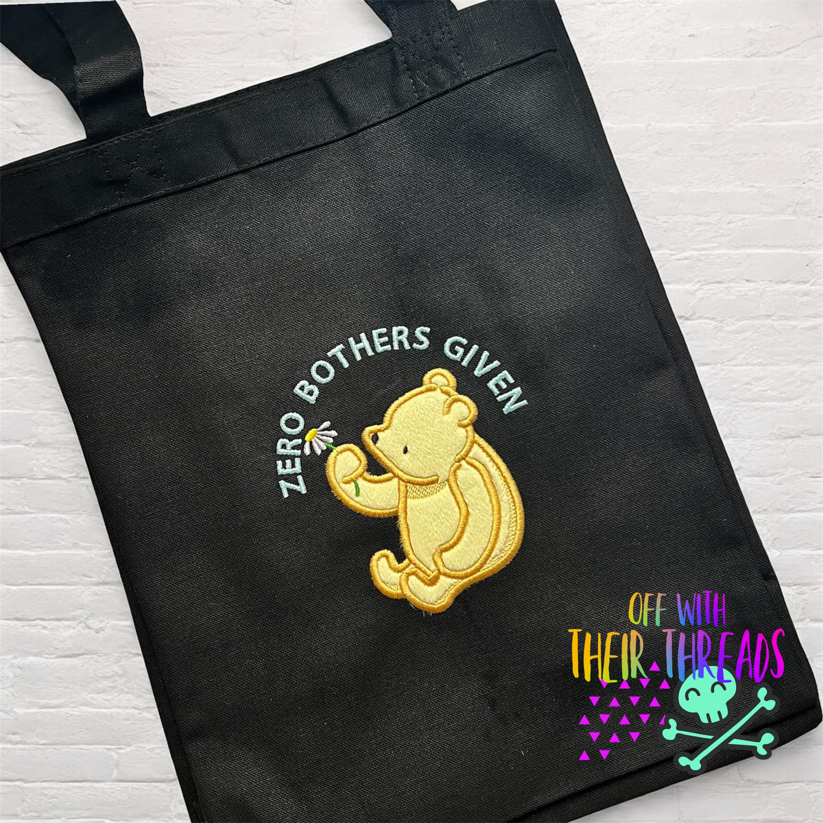 DIGITAL DOWNLOAD Applique Zero Bothers Given 6 SIZES INCLUDED – Off ...
