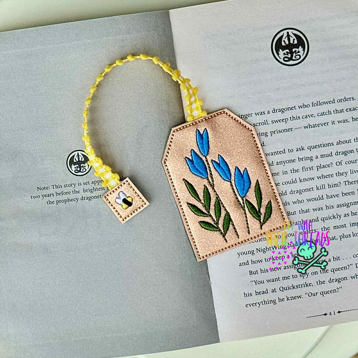 DIGITAL DOWNLOAD Wildflower Tea Bag String Bookmark Bundle – Off With ...
