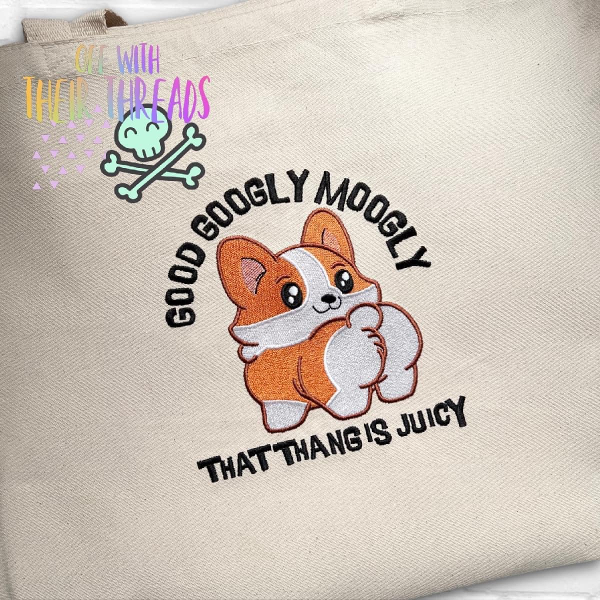 DIGITAL DOWNLOAD Googly Moogly Corgi 5 SIZES INCLUDED – Off With Their ...