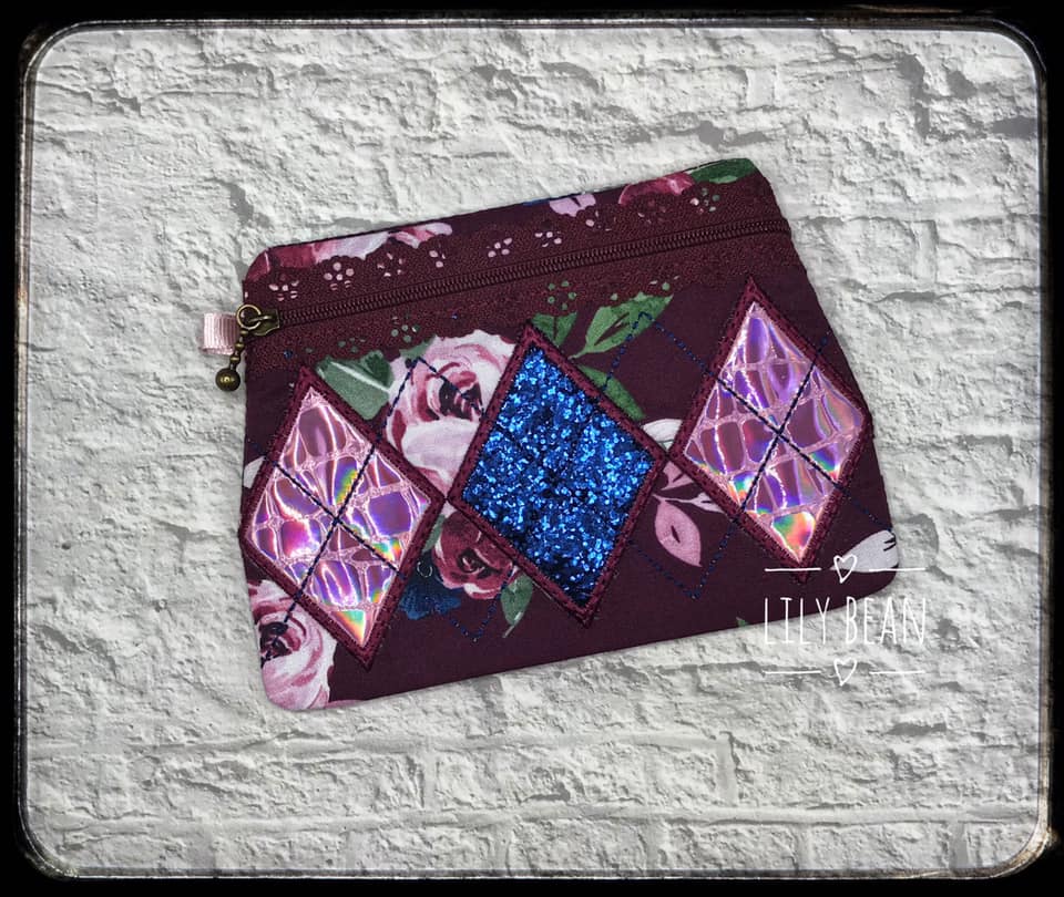 DIGITAL DOWNLOAD Amanda Applique Clutch OWTT – Off With Their Threads