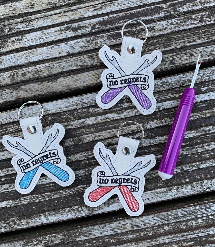 DIGITAL DOWNLOAD No Regrets Snap Tab Seam Ripper – Off With Their Threads