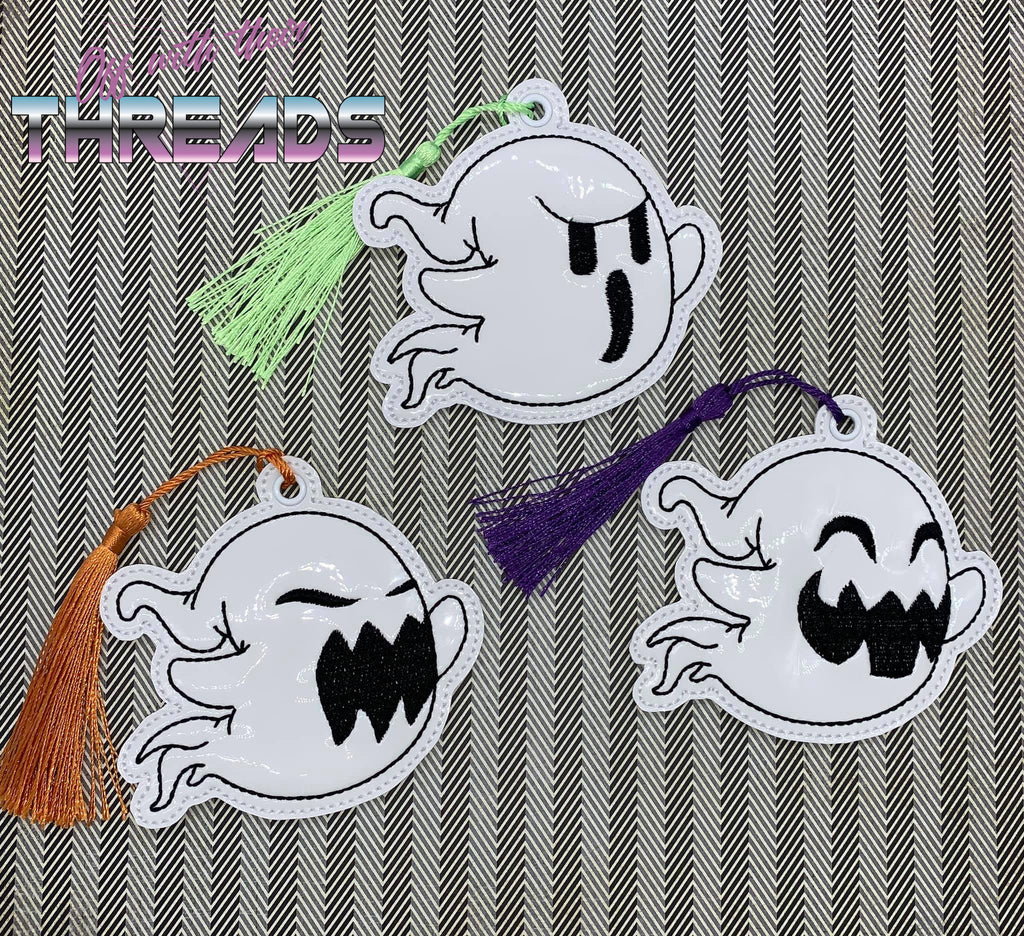 DIGITAL DOWNLOAD Ghost Trio Bookmark Set – Off With Their Threads