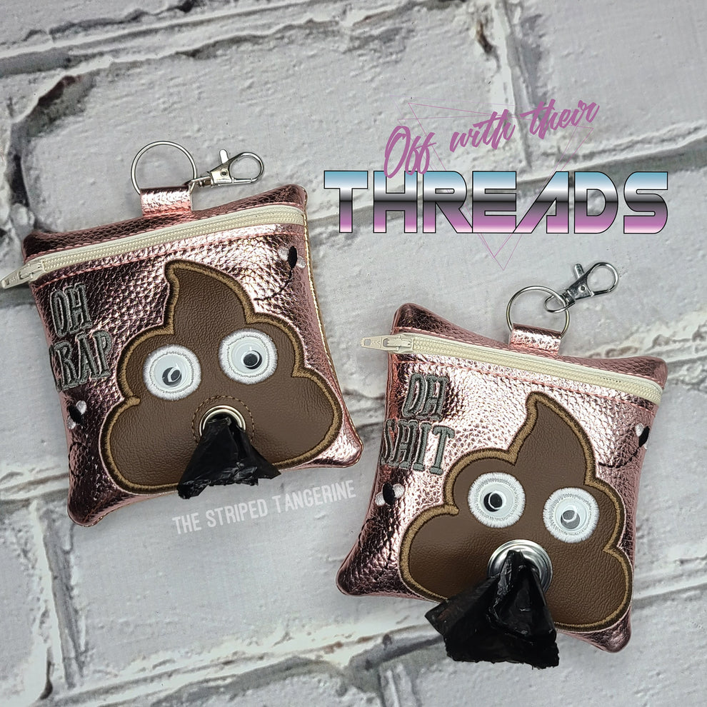 DIGITAL DOWNLOAD Oh Crap S*** Poo Bag and Stand Alone Set 2 DESIGNS IN ...