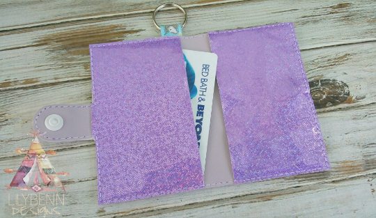 DIGITAL DOWNLOAD ITH Unicorn Snap Tab Wallet – Off With Their Threads