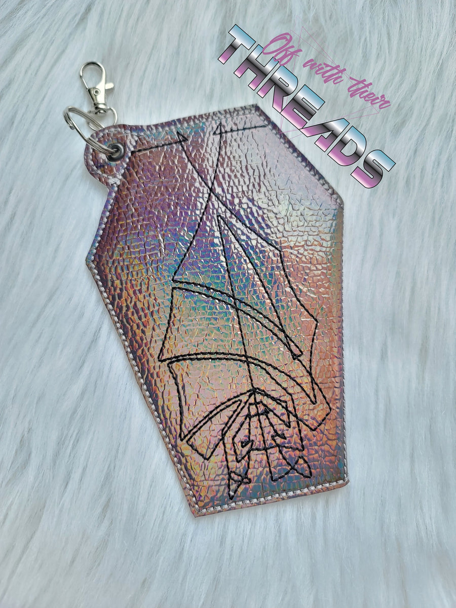 DIGITAL DOWNLOAD ITH Bat Coffin Wallet 3 SIZES INCLUDED – Off With ...