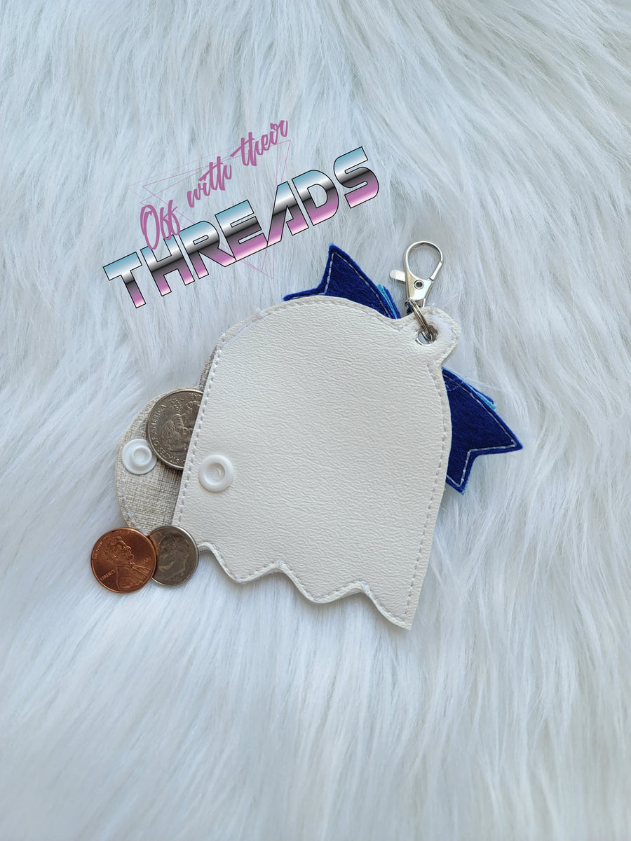 DIGITAL DOWNLOAD ITH Applique Ghost Wallet 3 SIZES INCLUDED BOW DESIGN ...