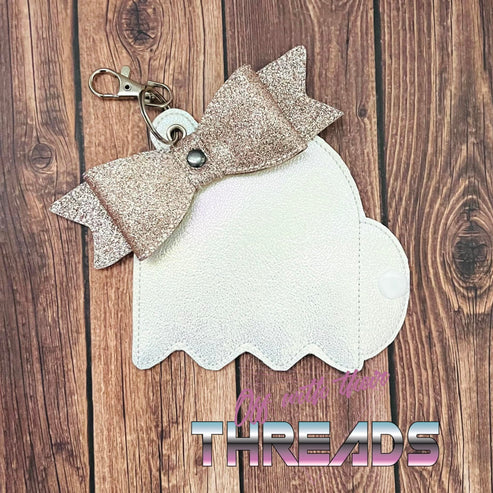 DIGITAL DOWNLOAD ITH Applique Ghost Wallet 3 SIZES INCLUDED BOW DESIGN ...