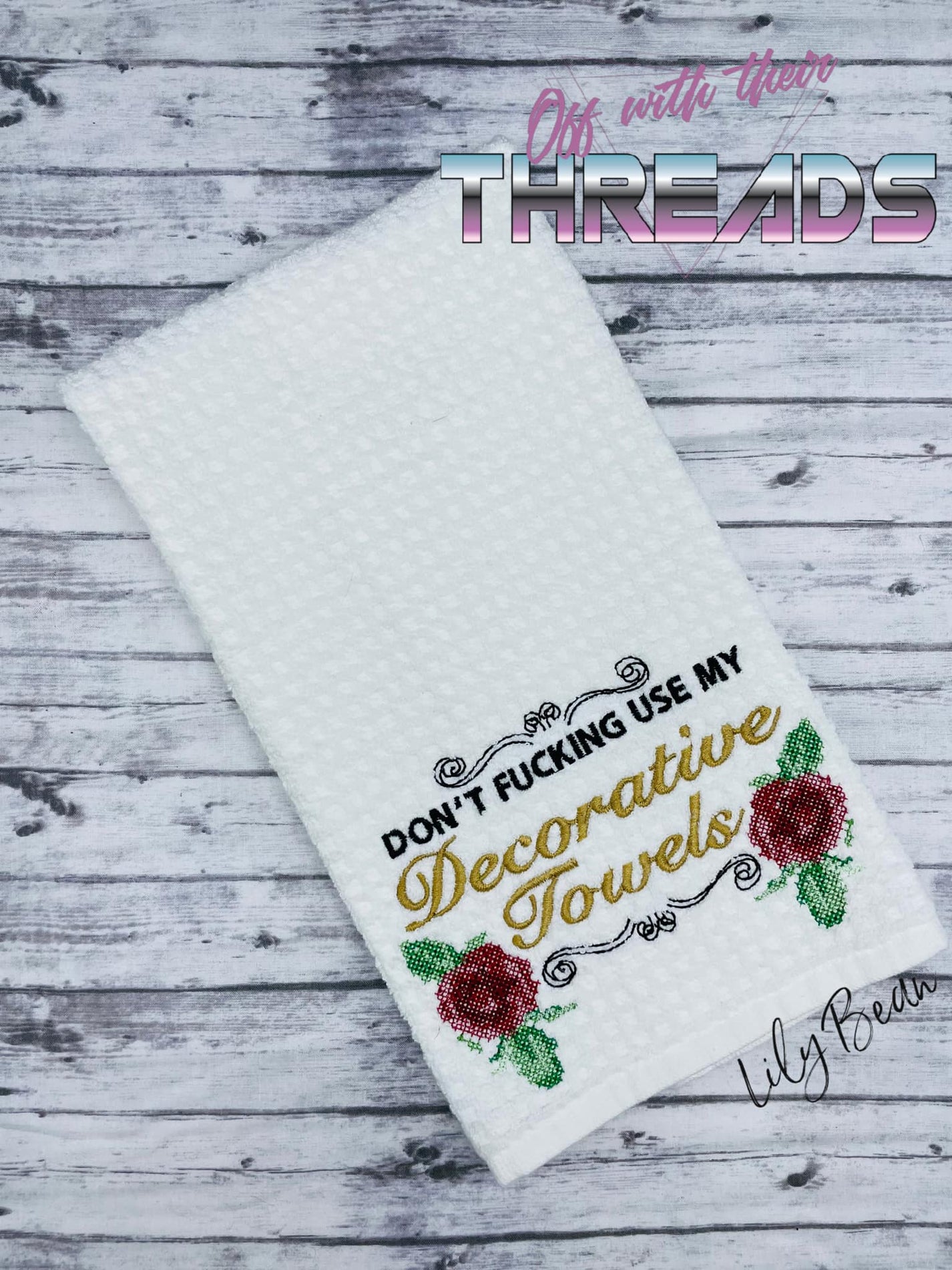 DIGITAL DOWNLOAD Don't Use My Decorative Towels 3 SIZES INCLUDED – Off ...
