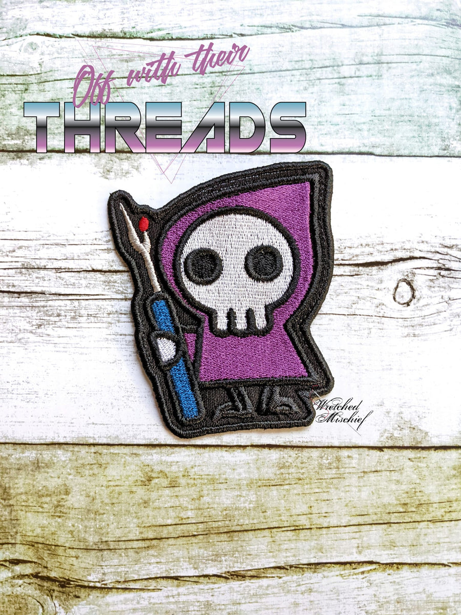 DIGITAL DOWNLOAD Seam Reaper Patch 3 SIZES INCLUDED – Off With Their ...