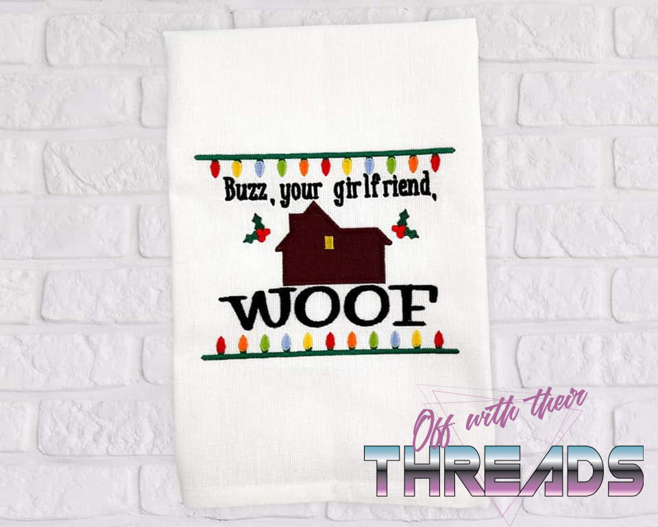 DIGITAL DOWNLOAD Buzz, Your Girlfriend WOOF! Home Alone 4 SIZES INCLUD ...