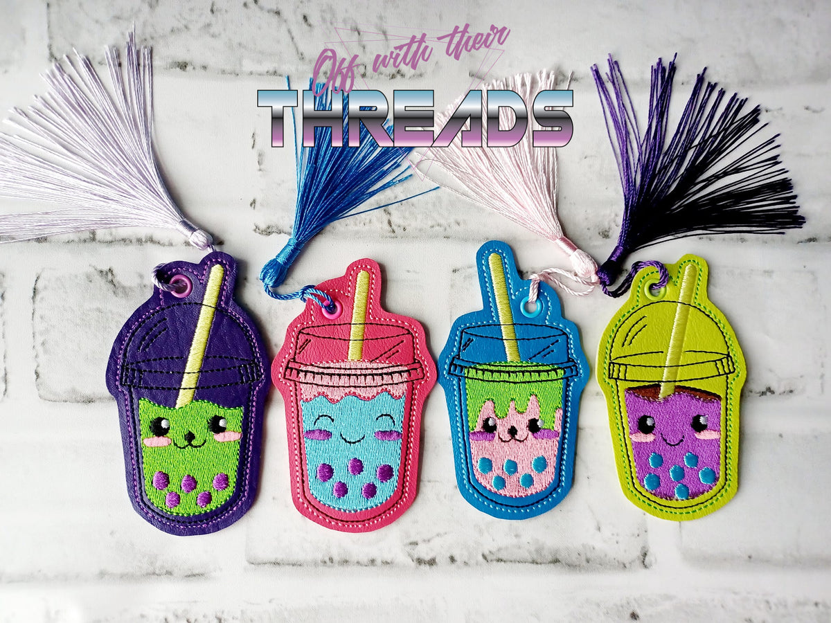 DIGITAL DOWNLOAD Boba Tea Cuties Bookmark Ornament Gift Tag BUNDLE ...