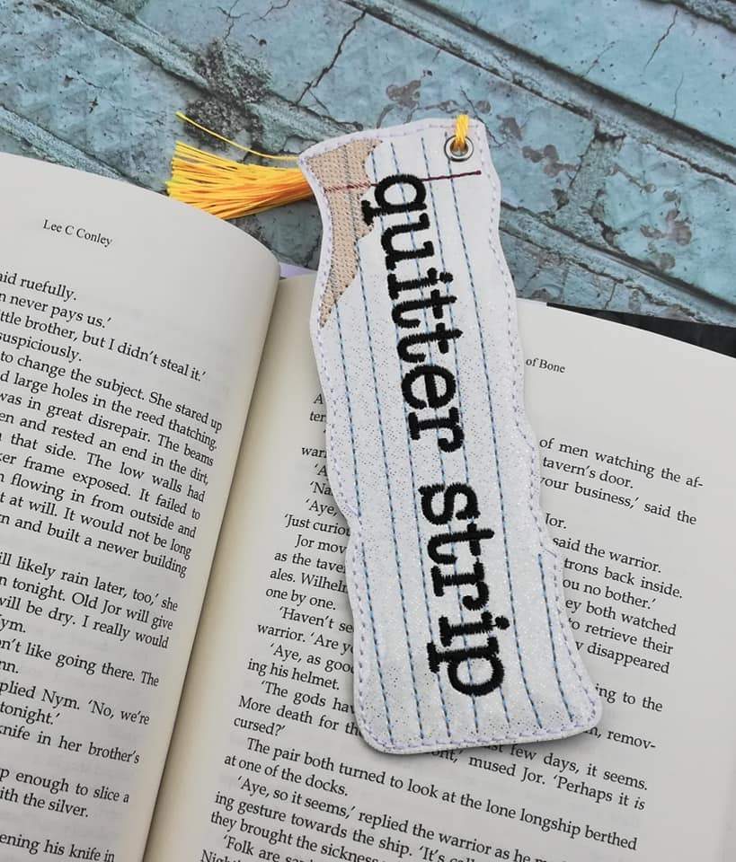 5x7 DIGITAL DOWNLOAD Quitter Strip Bookmark 2 Sizes Quit – Off With ...