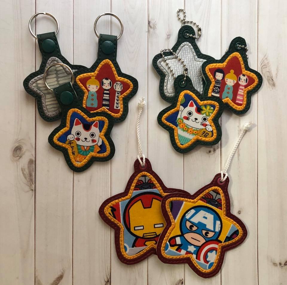 4x4 DIGITAL DOWNLOAD 2019 Applique Star Set Eyelet Snap Tab Ornament ...