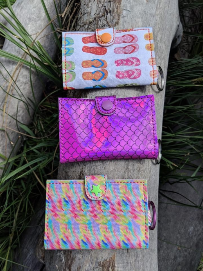 DIGITAL DOWNLOAD ITH Snap Tab Wallet Key Chain – Off With Their Threads