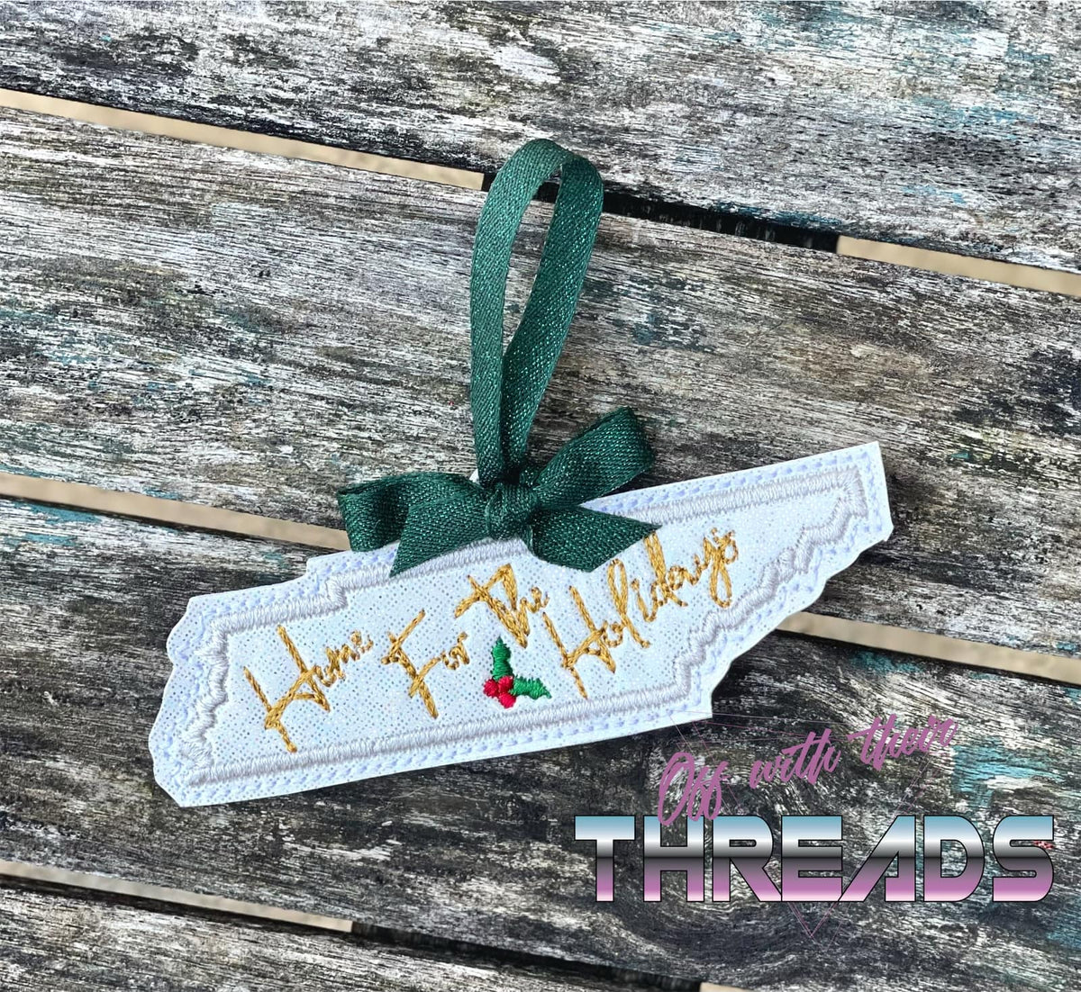 DIGITAL DOWNLOAD Tennessee State Bookmark Ornament Gift Tag – Off With ...