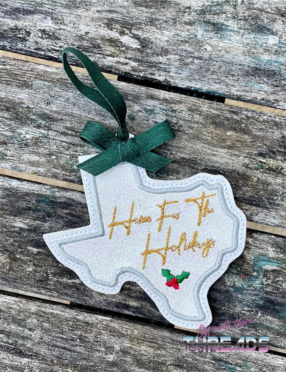 DIGITAL DOWNLOAD Texas State Bookmark Ornament Gift Tag – Off With ...